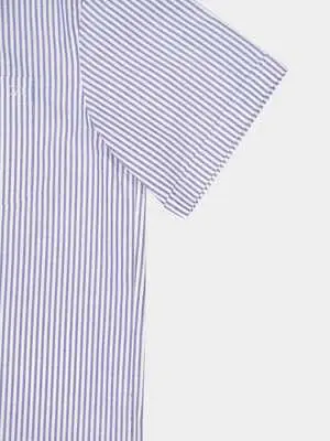 Valentino Garavani Striped Cotton Short-sleeved Shirt