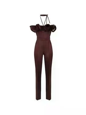 Elisabetta Franchi Frill Jumpsuits