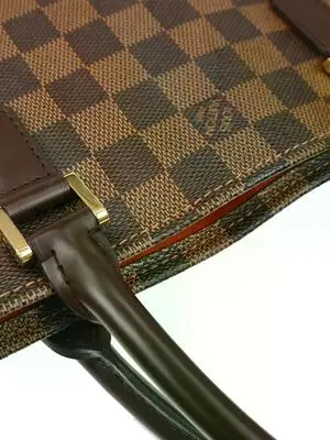 LOUIS VUITTON 2005 Damier Ebene Tote
