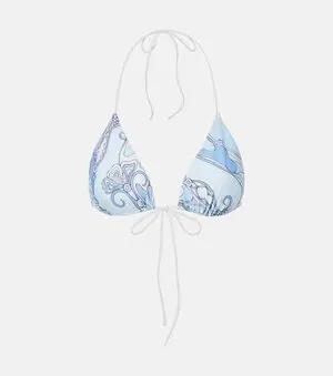 Emilio Pucci Orchidee Bikini Top