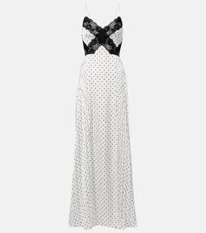 SELF-PORTRAIT Embellished Maxi Dress