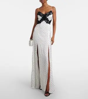 SELF-PORTRAIT Embellished Maxi Dress