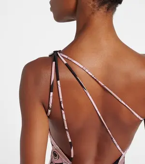 Emilio Pucci Occhi One-shoulder Swimsuit