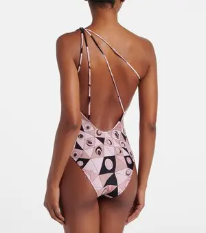 Emilio Pucci Occhi One-shoulder Swimsuit