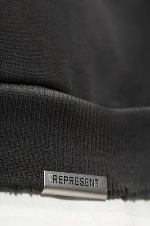 REPRESENT Printed Cotton Knit Sweatshirt
