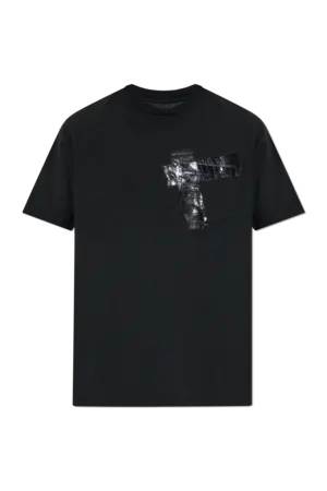 MAISON MARGIELA T-shirt With Print - Black