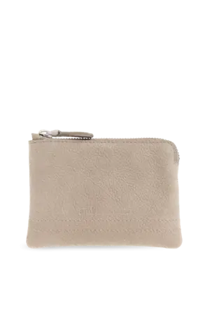 Ami Leather Wallet - Grey