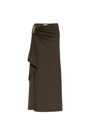 Christopher Esber Occhio Crystal Skirt - Green