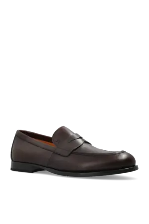 FABI Penny Loafers - Brown