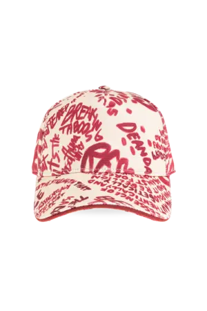 Dsquared2 Printed Baseball Cap - Red