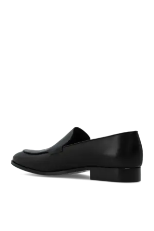 FABI Leather Loafers - Brown