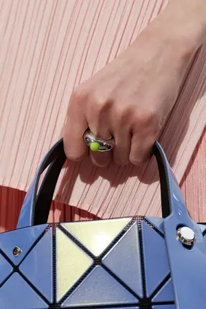 Issey Miyake Statement Ring - Silver