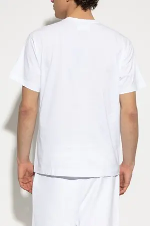 Versace T-shirt With A Rubber Logo Patch