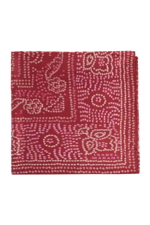 Isabel Marant Silk Scarf - Red