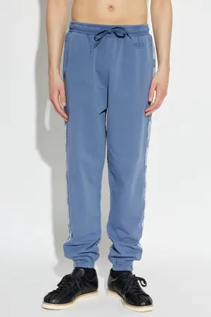 Moschino Track Pants With Side Stripes - Blue