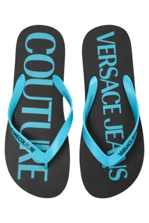 Versace Logo Rubber Slides