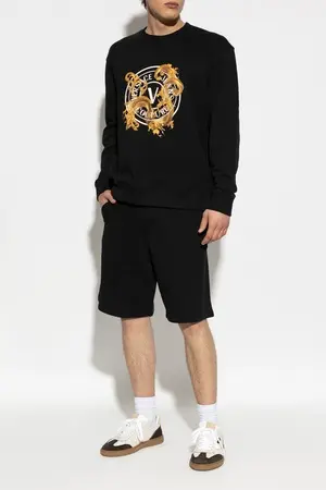 Versace Sweatshirt With Printed Logo