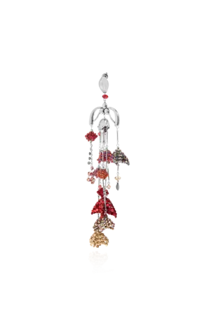 Isabel Marant Étoile Crystal Dangle Earring - Red
