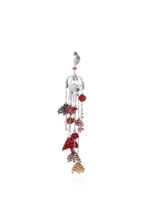Isabel Marant Étoile Crystal Dangle Earring - Red
