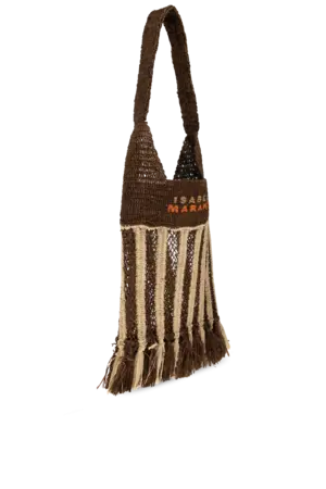 Isabel Marant Étoile Praia Small Shoulder Bag - Brown