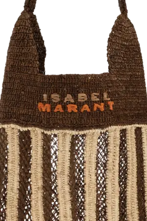 Isabel Marant Étoile Praia Small Shoulder Bag - Brown