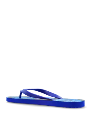 Versace Rubber Flip-flops With Logo