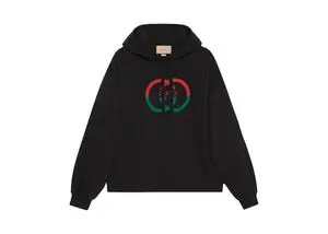 Gucci Logo-print Relaxed-fit Hoodie