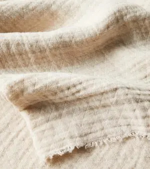 ONCE MILANO Linen Throw