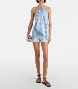 Emilio Pucci Manuba Ruffled Jersey Shorts