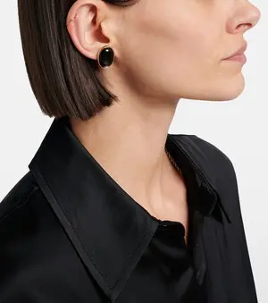 JENNIFER BEHR Elaine Earrings - Black