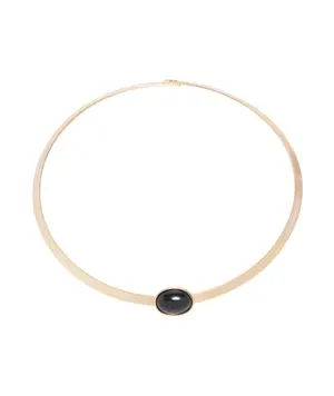 JENNIFER BEHR Elaine Embellished Necklace - Gold