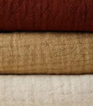 ONCE MILANO Linen Throw