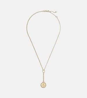 FOUNDRAE 18kt Yellow Pendant Necklace With Diamonds - Gold