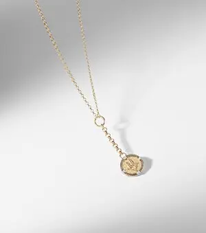 FOUNDRAE 18kt Yellow Diamond Pendant