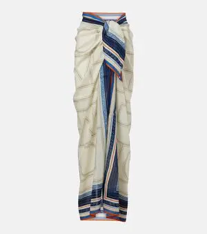 TOTEME Collector Printed Beach Cover-up - Multicoloured