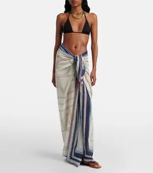 TOTEME Collector Printed Beach Cover-up - Multicoloured