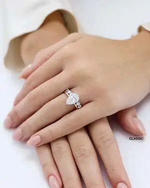 Ring Concierge Round Lab-grown Diamond Eternity Band In Platinum