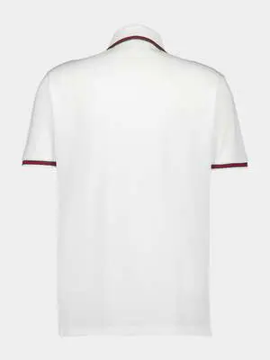 Gucci Polo Stretch Piquet Cotton - White