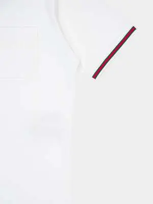 Gucci Polo Stretch Piquet Cotton - White