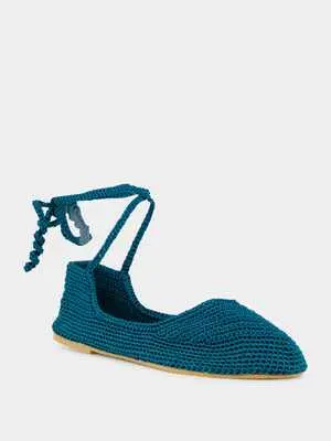 KASHURA High Crochet Ballerina - Blue