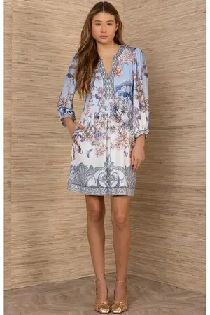 Hale Bob Maisy Jersey Dress - Blue