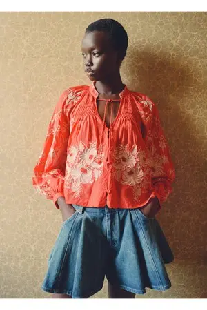 Sea Fringe Blouses