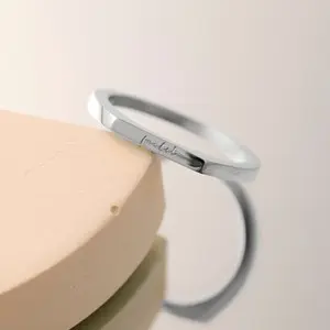 MANTRA Statement Ring - Silver