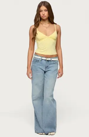 EDIKTED Evianna Double Tie Back Camisole