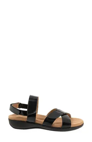 Trotters River Slingback Sandal - Black