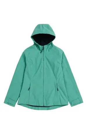 SEASALT CORNWALL Waterway Hooded Waterproof Jacket - Sage Leaf
