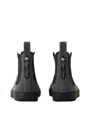 LANVIN Dbb1 High Top Canvas Sneakers - Black/anthracite