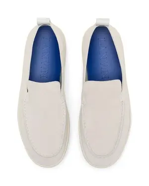 LANVIN Cruiser Moccasins - Beige