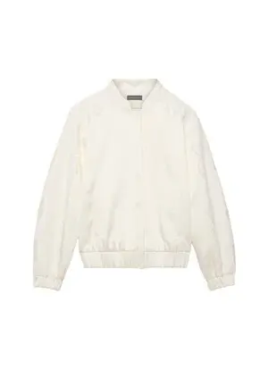 Mint Velvet Satin Lace Trim Bomber Jacket