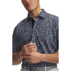 Under Armour Ua Armourdry Performance Golf Polo - Midnight Navy